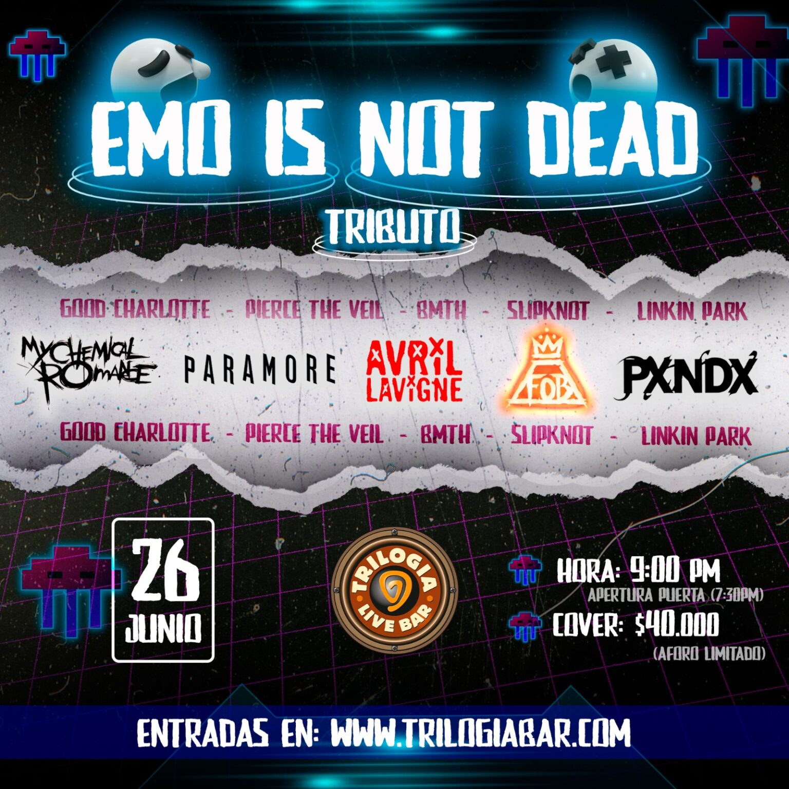 Emo | Trilogía Bar