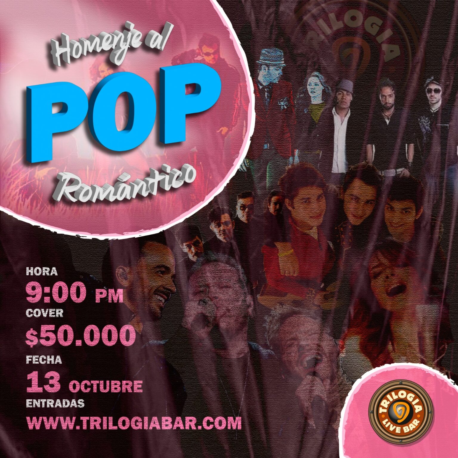 Pop Romántico | Trilogía Bar